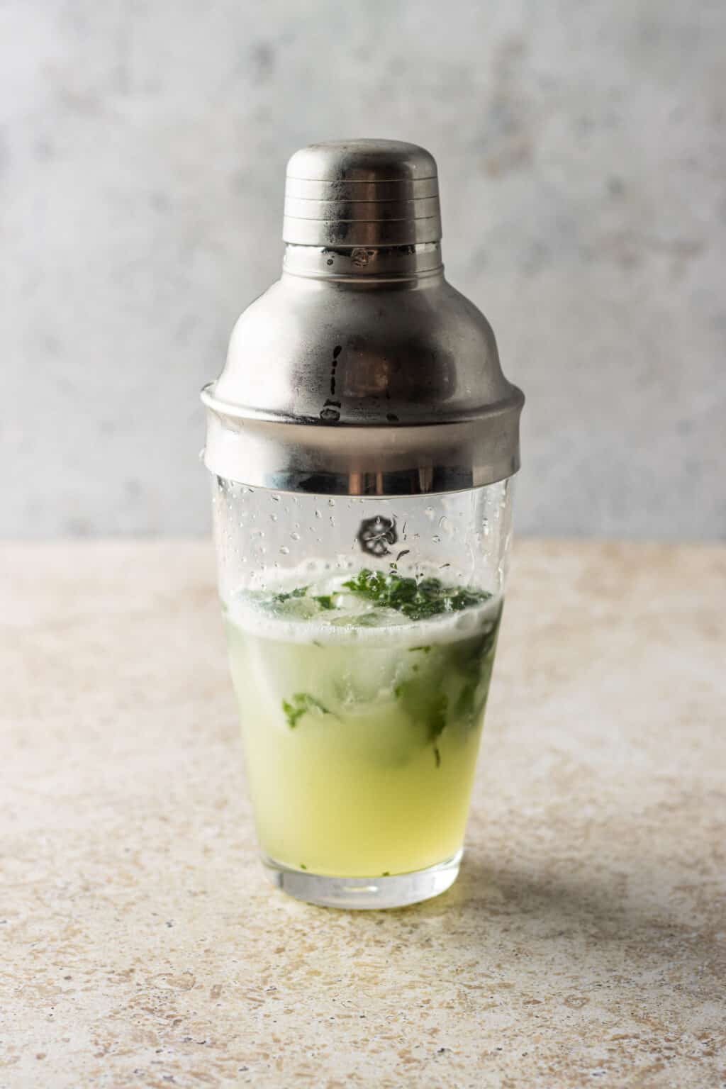 The Best Lemon Basil Vodka Martini | Toshi's Table