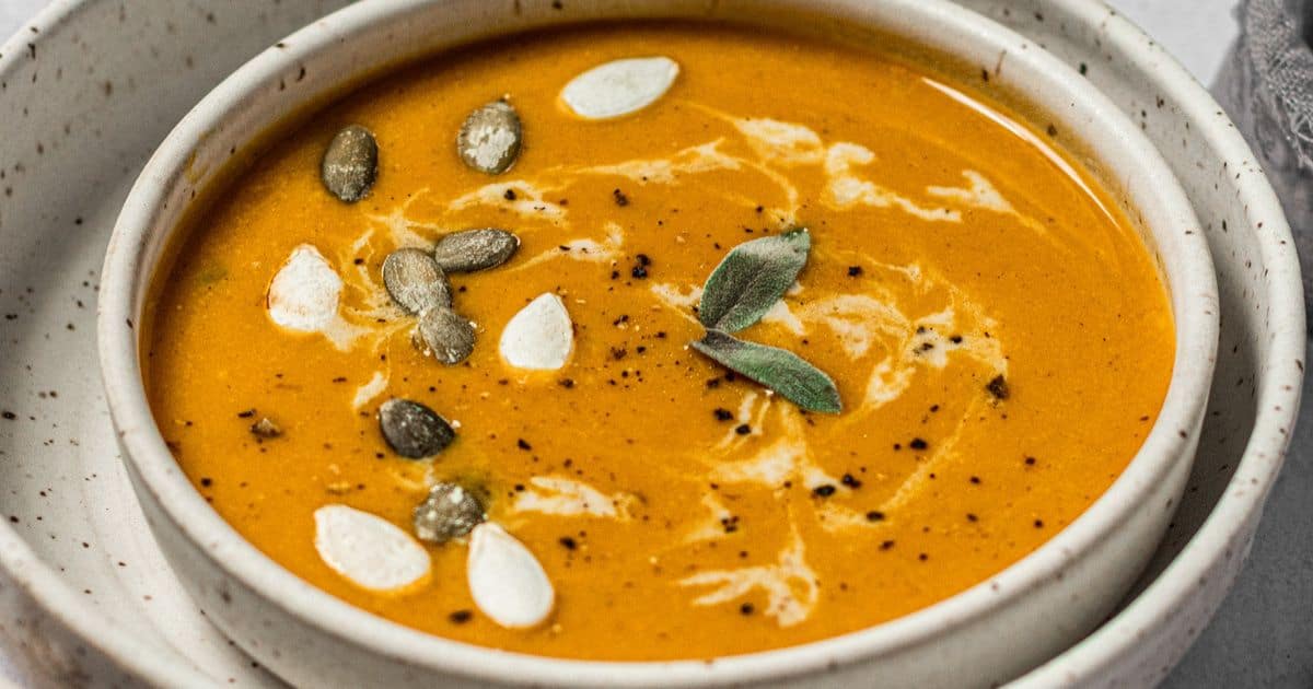 Pumpkin Soup Without Cream - Toshi's Table