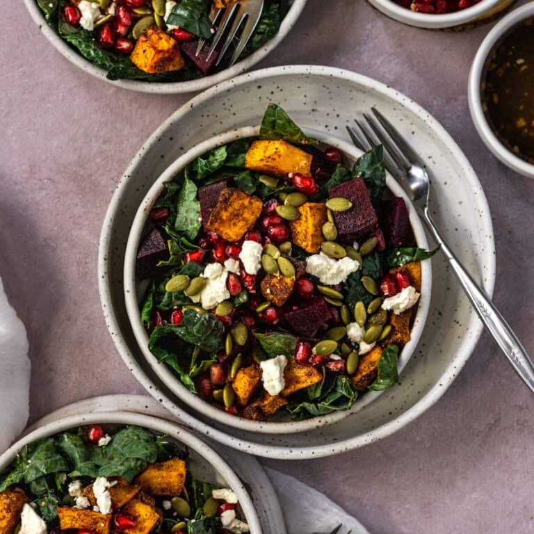Roasted Beet and Butternut Squash Salad | Toshi's Table