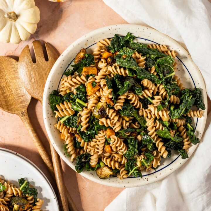 Healthy Fall Harvest Pasta Salad | Toshi's Table