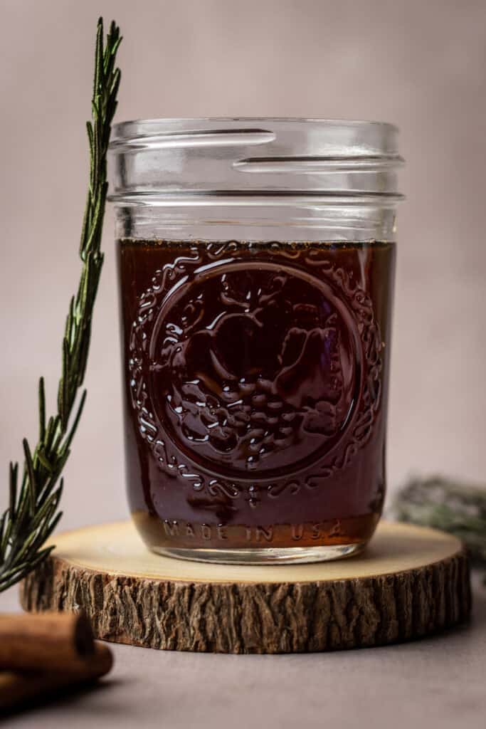 Brown Sugar Spiced Simple Syrup | Toshi's Table