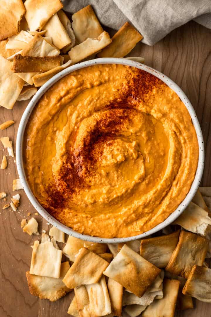 Easy Buffalo Hummus | Toshi's Table