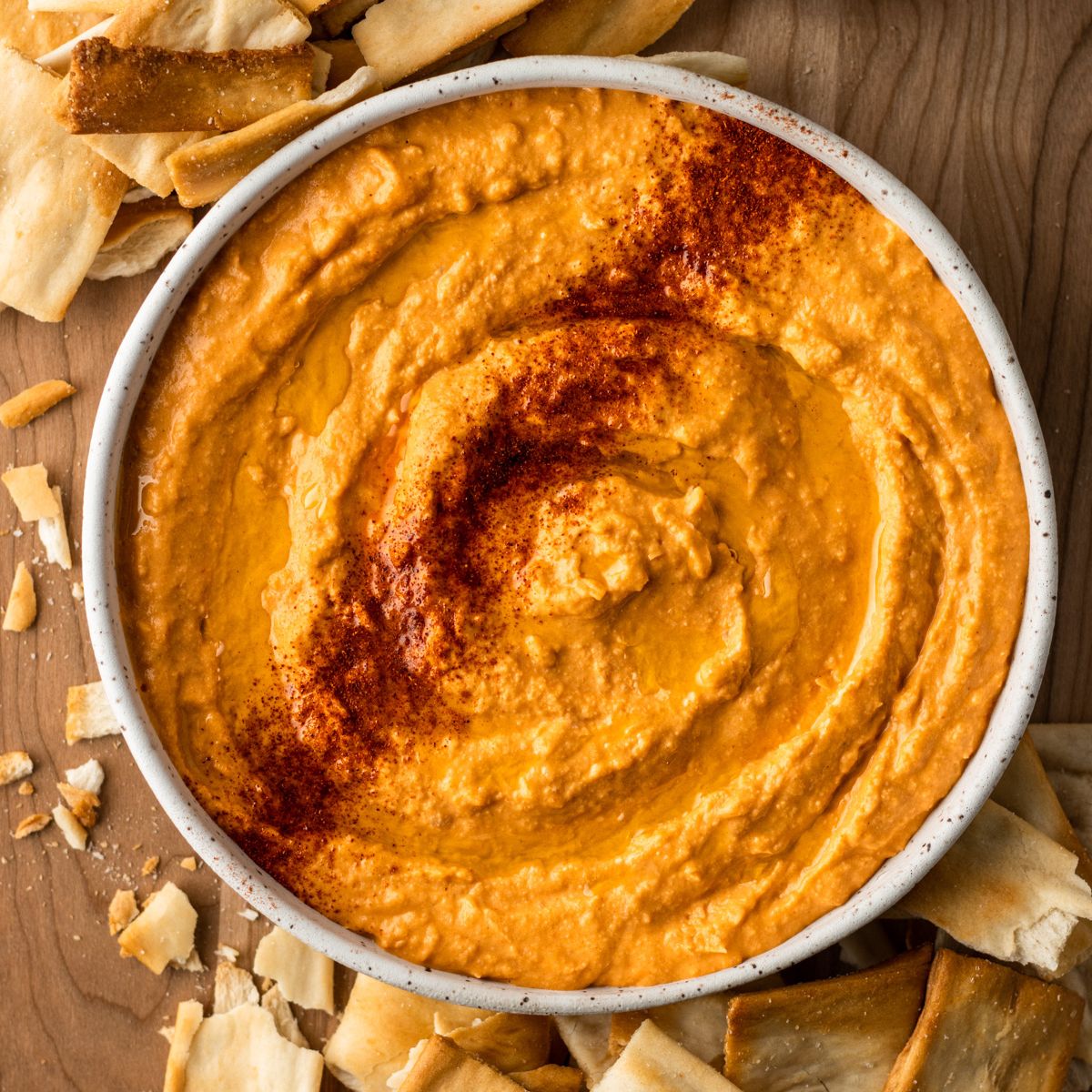 Easy Buffalo Hummus | Toshi's Table