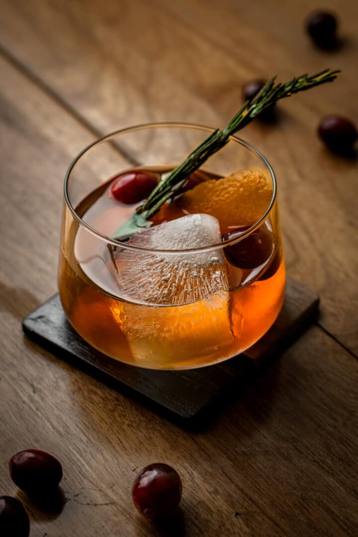 The Best Winter Old Fashioned | Toshi's Table