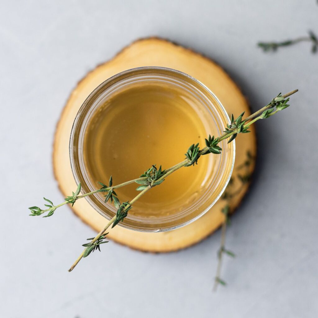 Thyme Simple Syrup | Toshi's Table