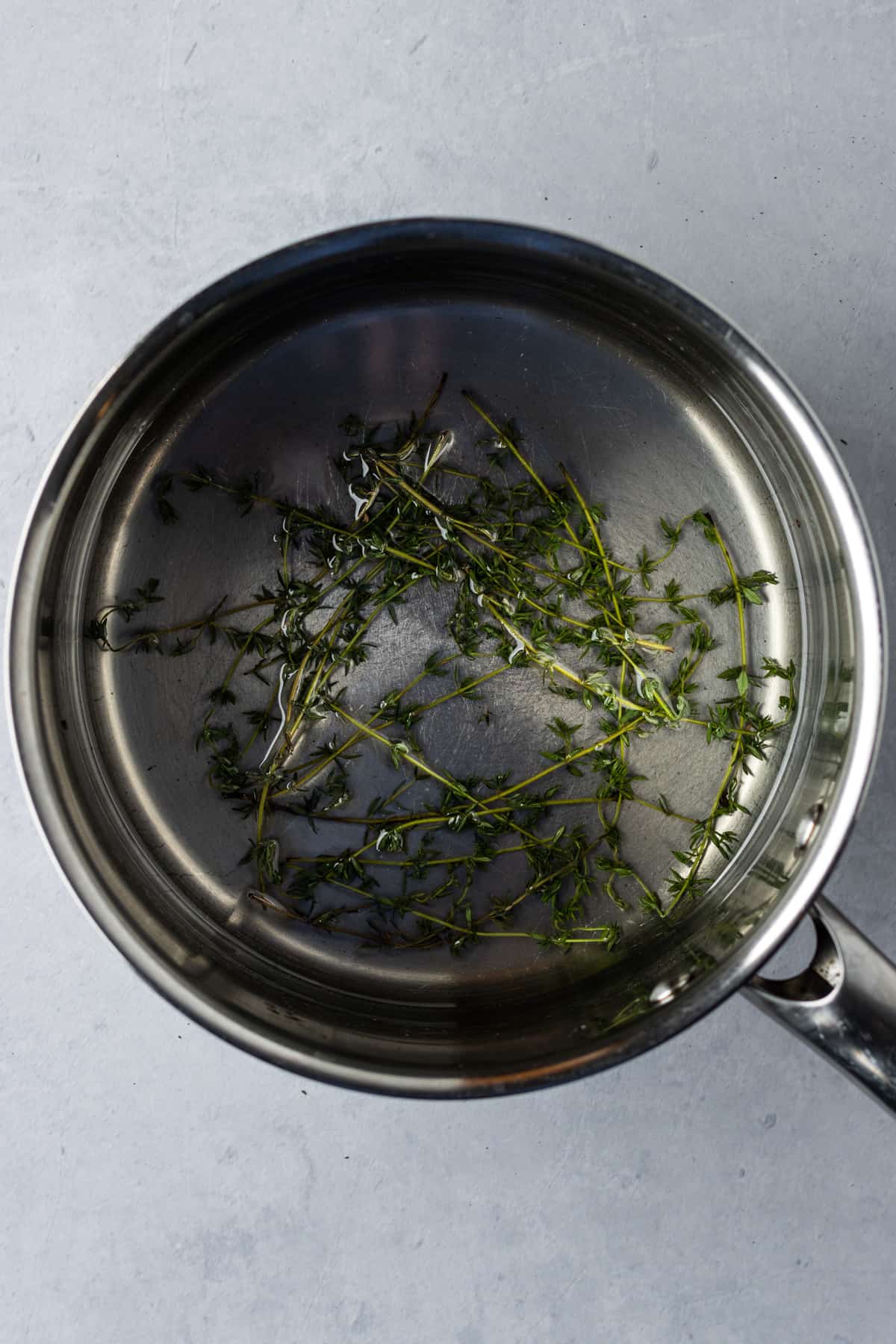 Thyme Simple Syrup | Toshi's Table