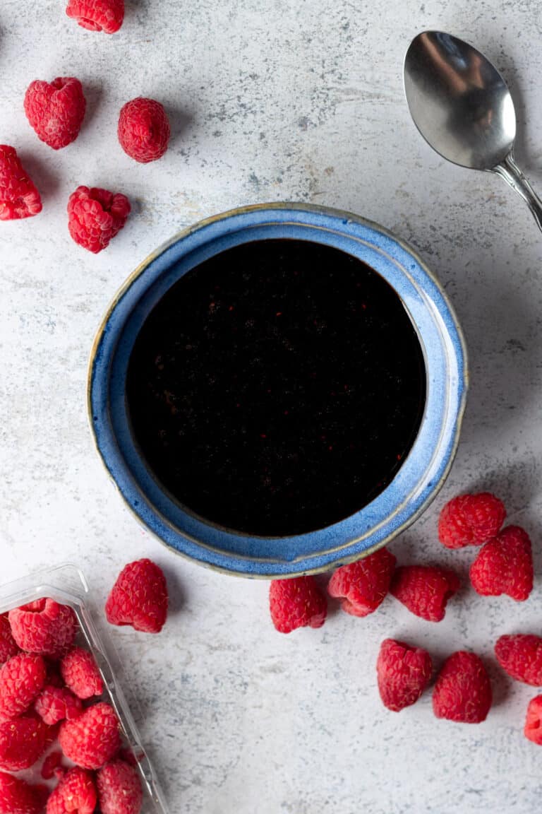 Easy Raspberry Balsamic Glaze | Toshi's Table