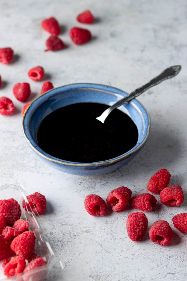 Easy Raspberry Balsamic Glaze | Toshi's Table