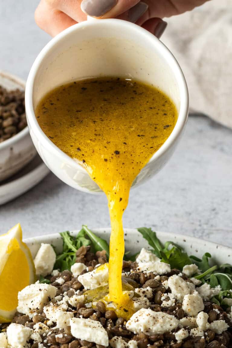 Simple Zesty Lemon Dijon Vinaigrette | Toshi's Table
