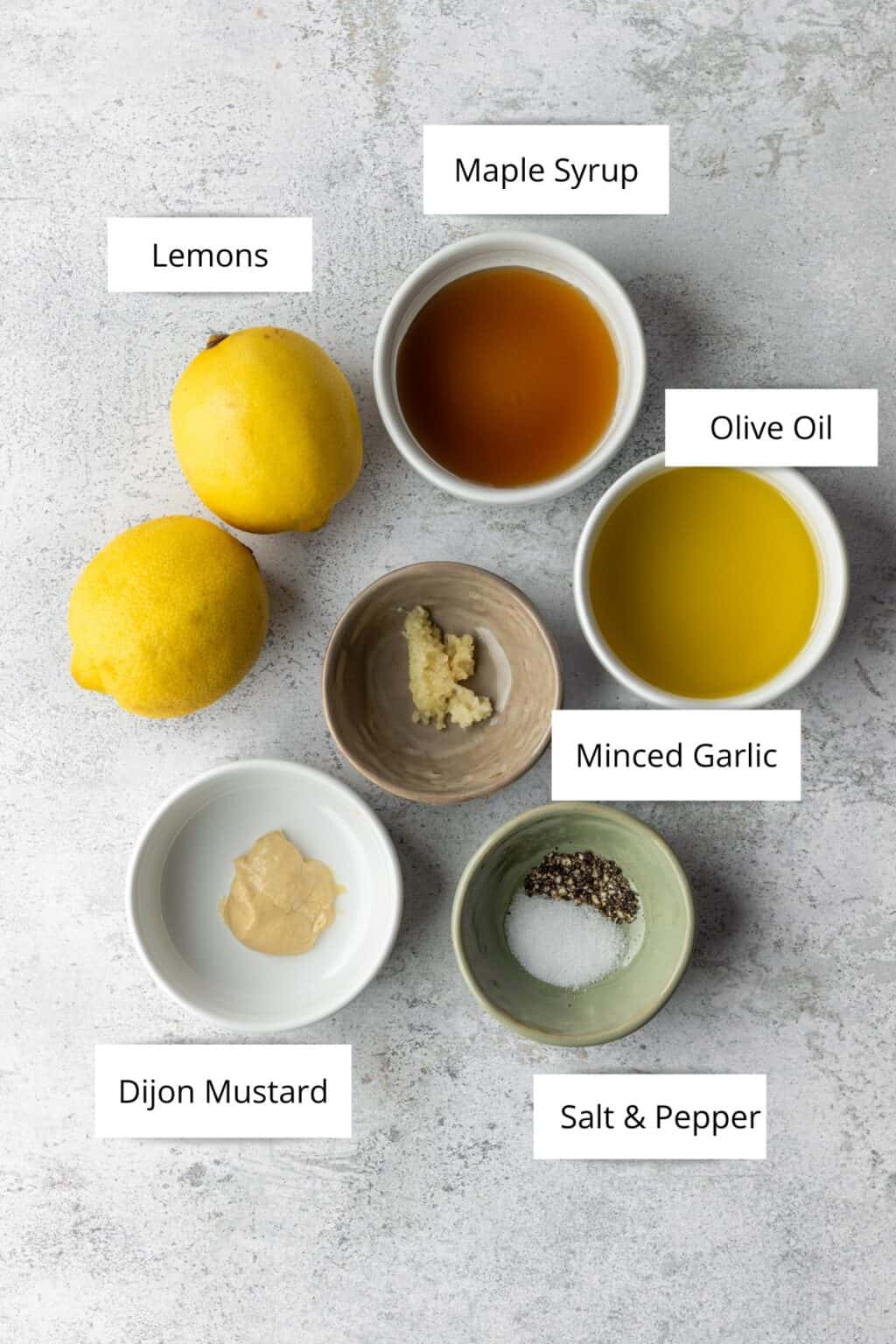 Simple Zesty Lemon Dijon Vinaigrette | Toshi's Table