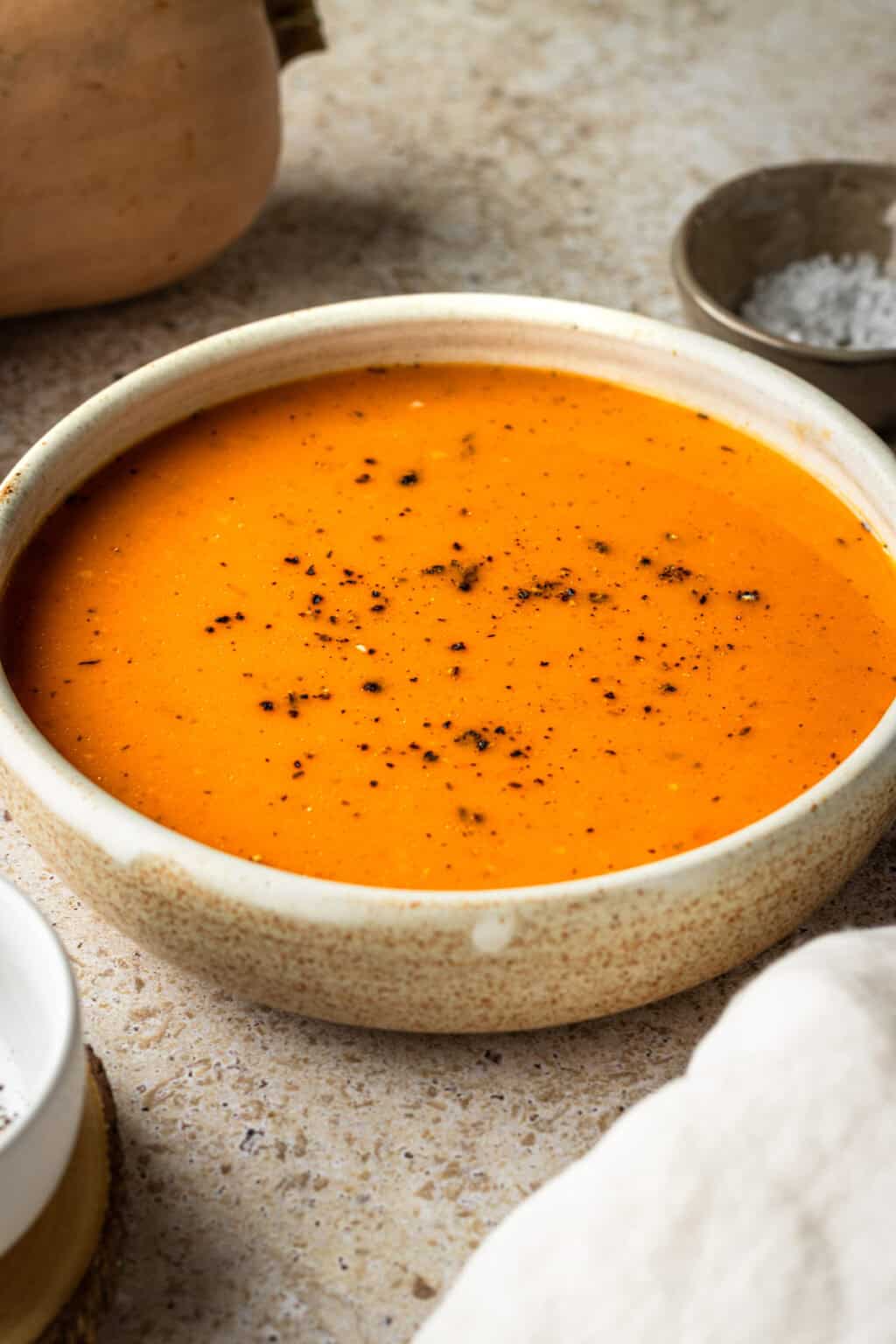 Butternut Squash Tomato Soup | Toshi's Table