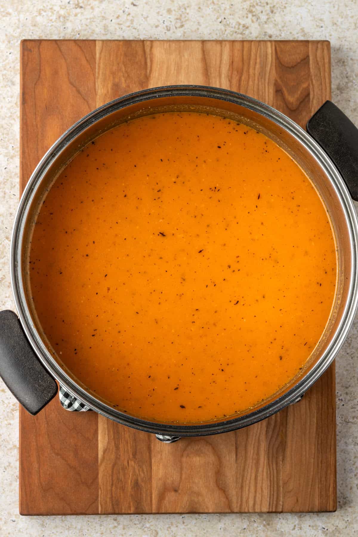 Butternut Squash Tomato Soup | Toshi's Table
