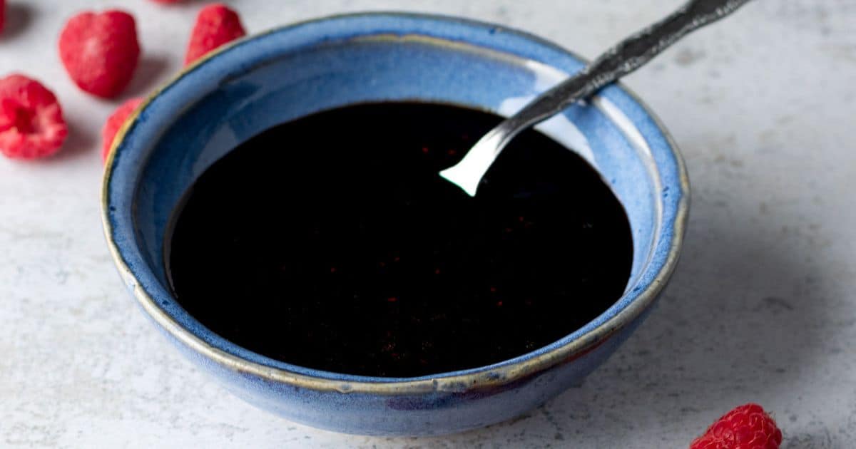 Easy Raspberry Balsamic Glaze | Toshi's Table