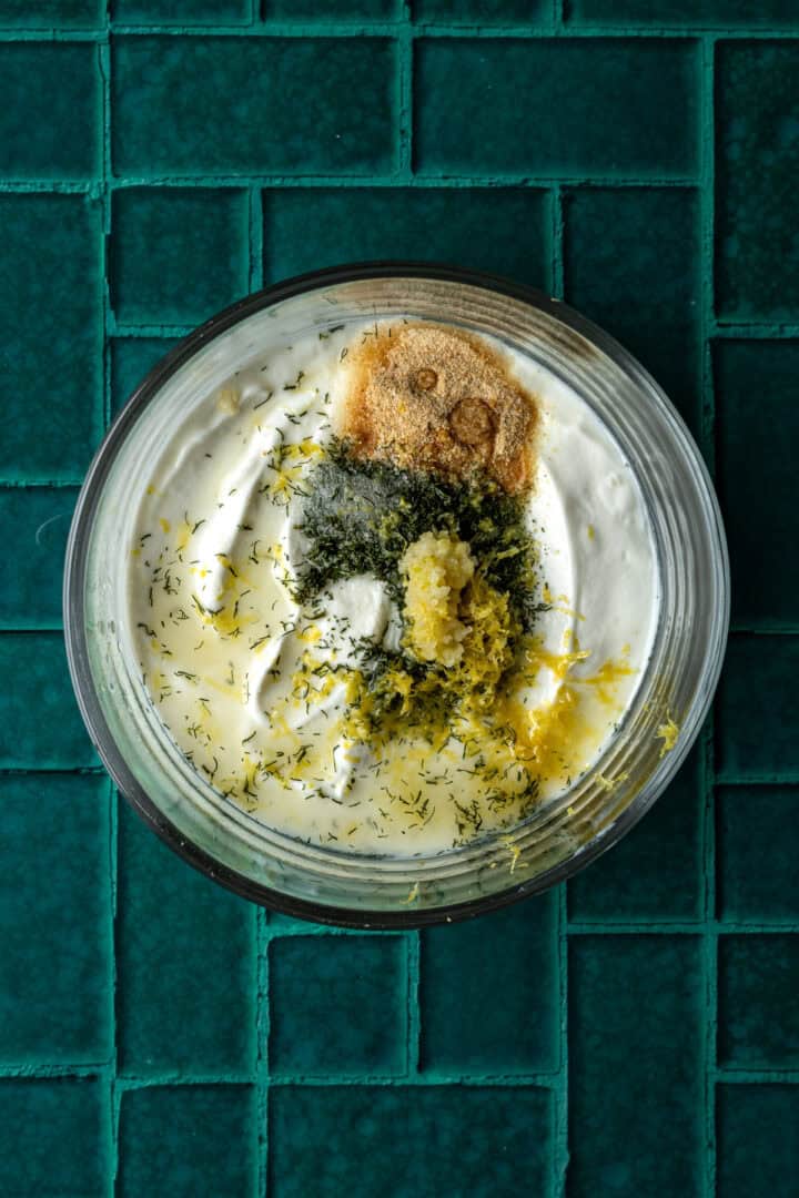 Simple Greek Yogurt Dill Dipping Sauce | Toshi's Table
