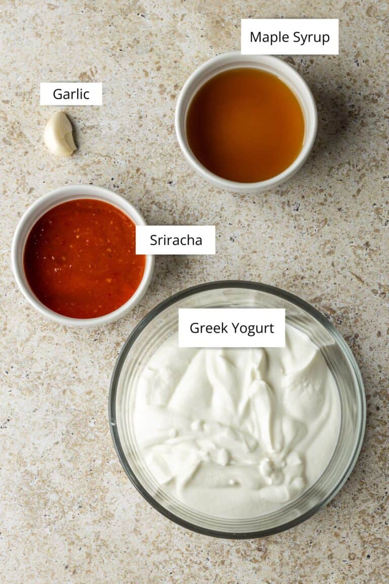 Spicy Greek Yogurt Sriracha Sauce | Toshi's Table