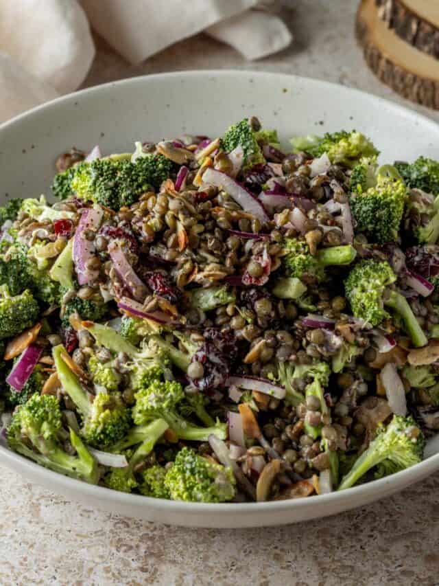 Quick and Easy Broccoli Beet Salad | Toshi's Table